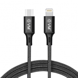 Type-C to Lightning Data cable (Metal head nylon braided cable)